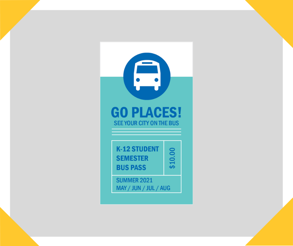 K-12 Student Summer Bus Pass - Lawrence Transit