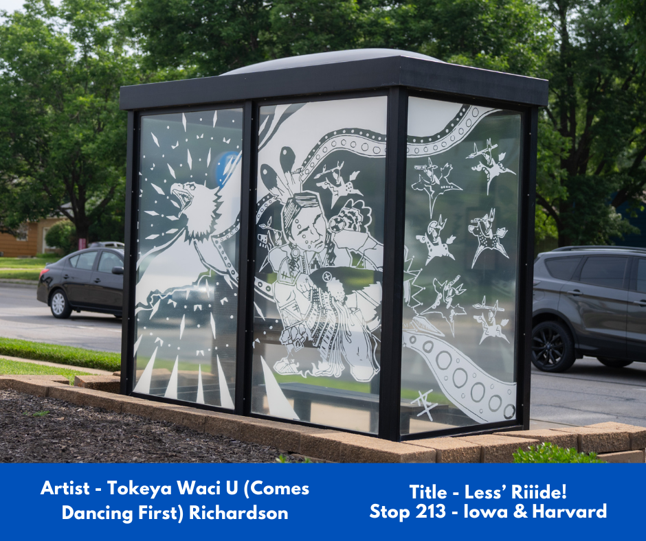 New art installations on bus shelters feature work by local Indigenous ...