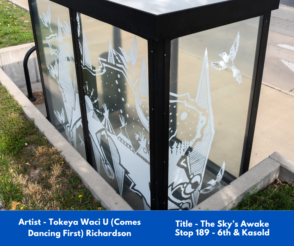 New art installations on bus shelters feature work by local Indigenous ...