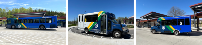 Joint Branding Bus Wraps - Lawrence Transit