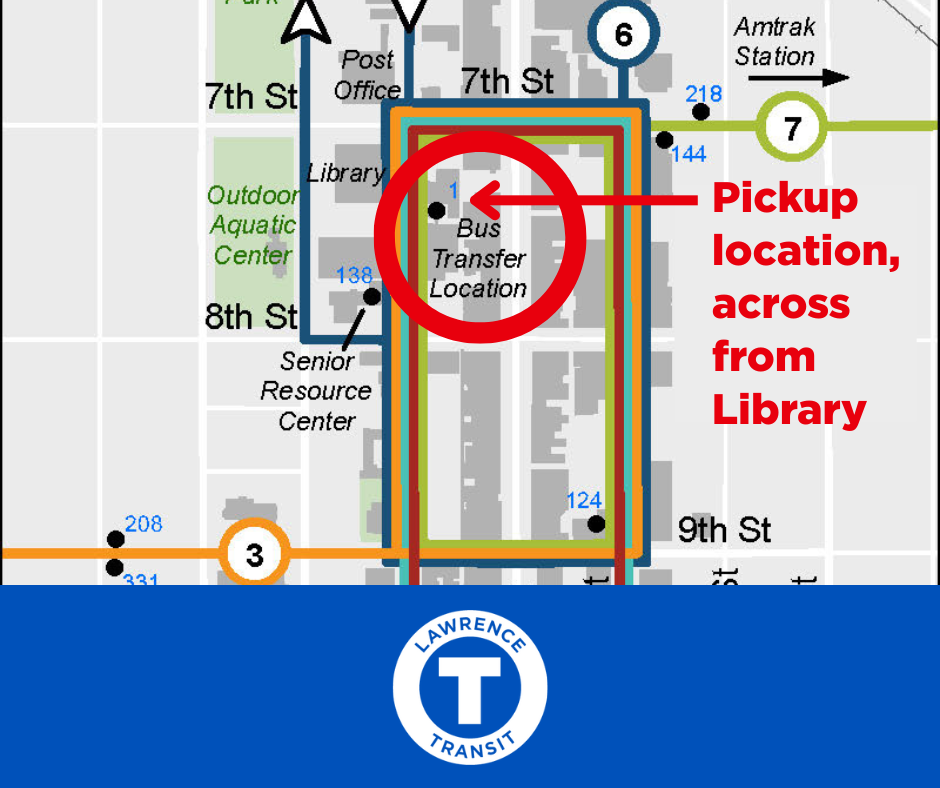 Catch the bus to KU football games - Lawrence Transit